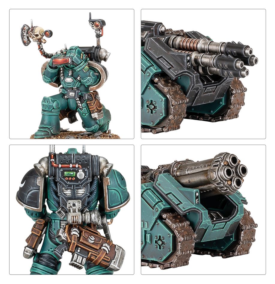 Legiones Astartes: Rapier Laser Destroyer and Quad Launcher Battery ...