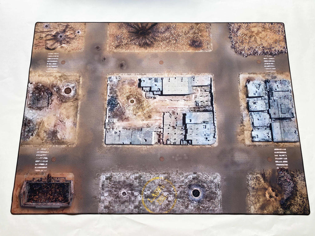 Street / open field double sided battle mat 44x60" – 105th Armoury